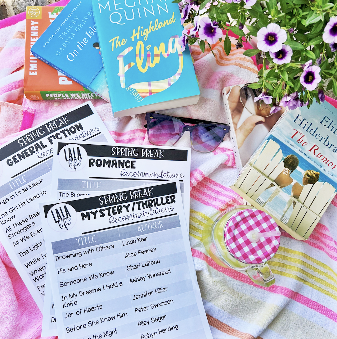Spring Break Book Recommendations Lala Life